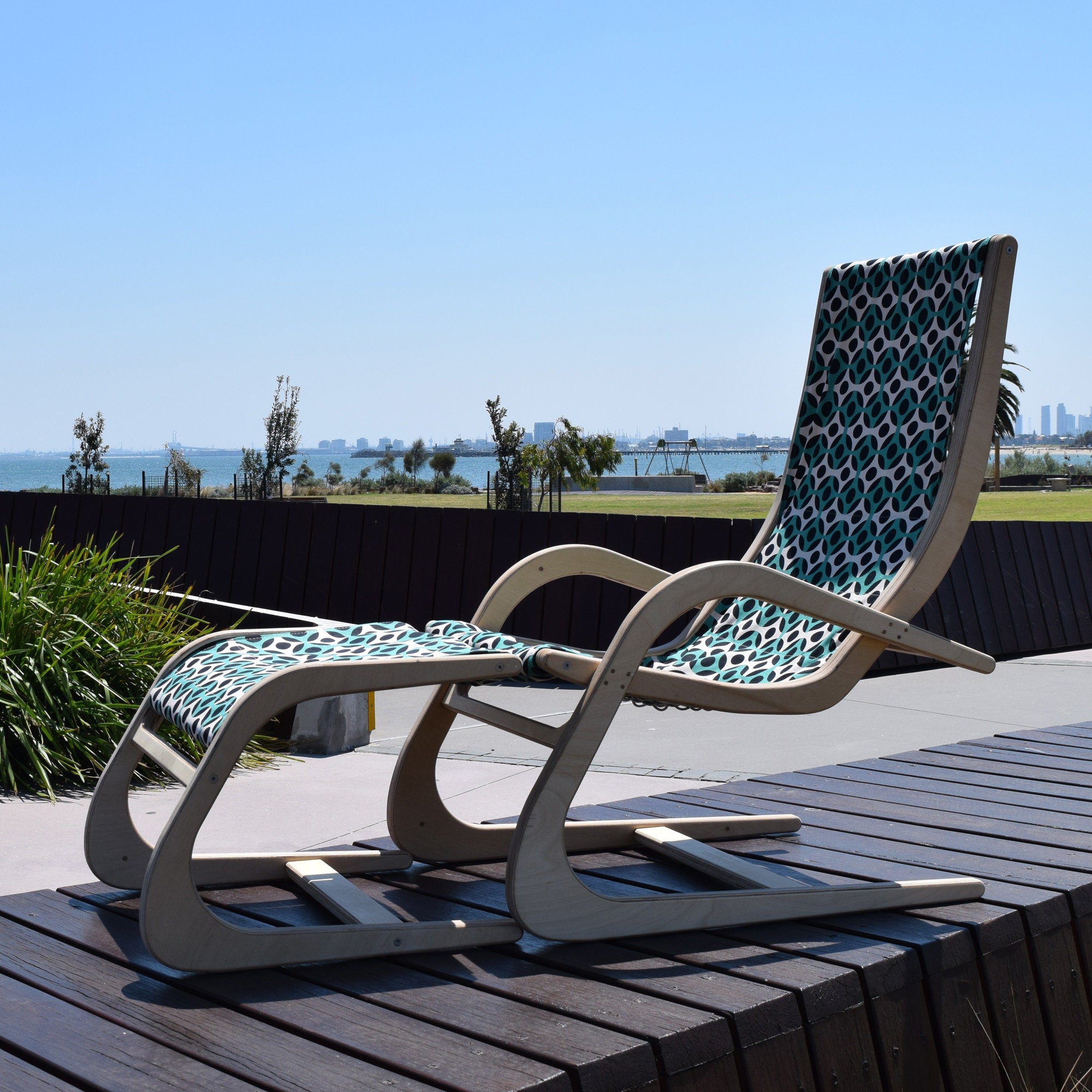 Furniture Vector Files for Onada Lounge Chair & Foot Stool. Parametric ...
