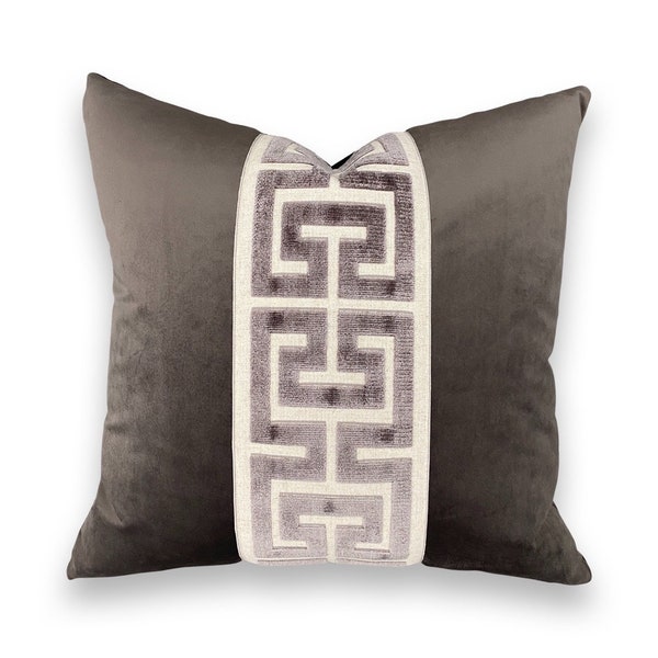 Greek Key Pillow - Etsy