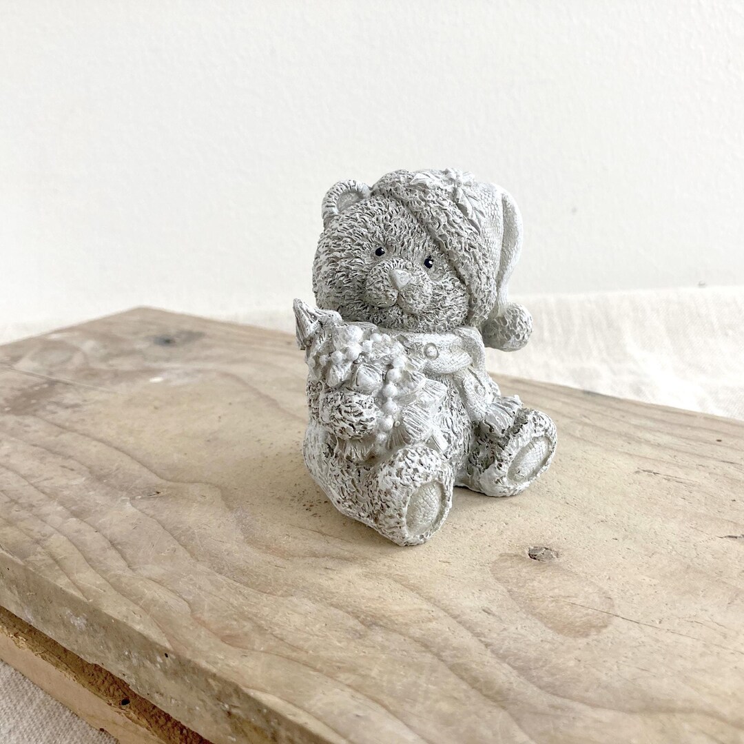 Latex Mold 3D Mold/mould for Concrete Plaster Resin and More Cute Teddy ...