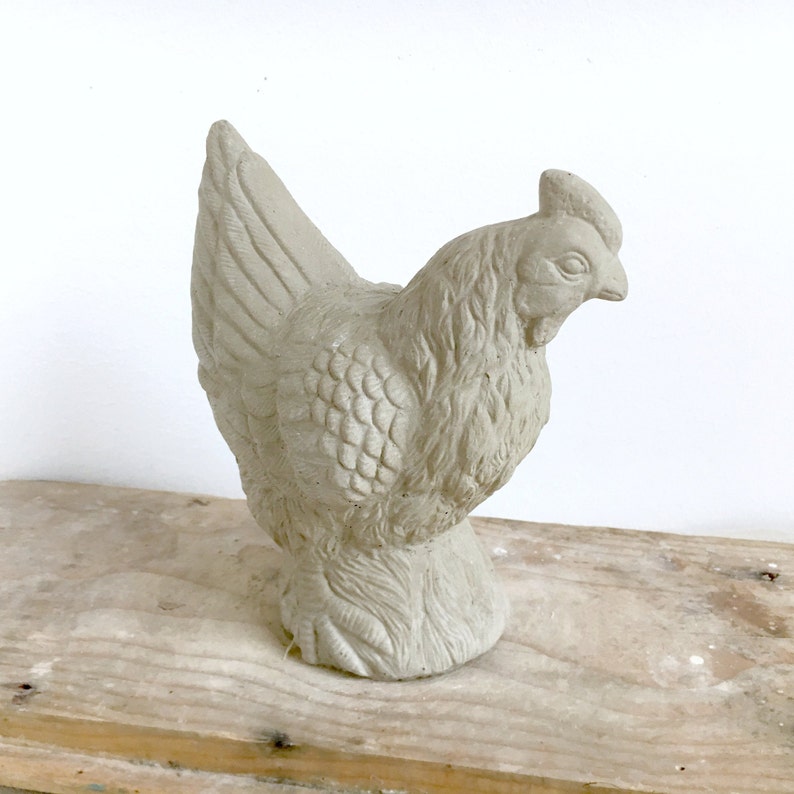 Concrete mold mold for plaster cement resin and more Hen | Etsy