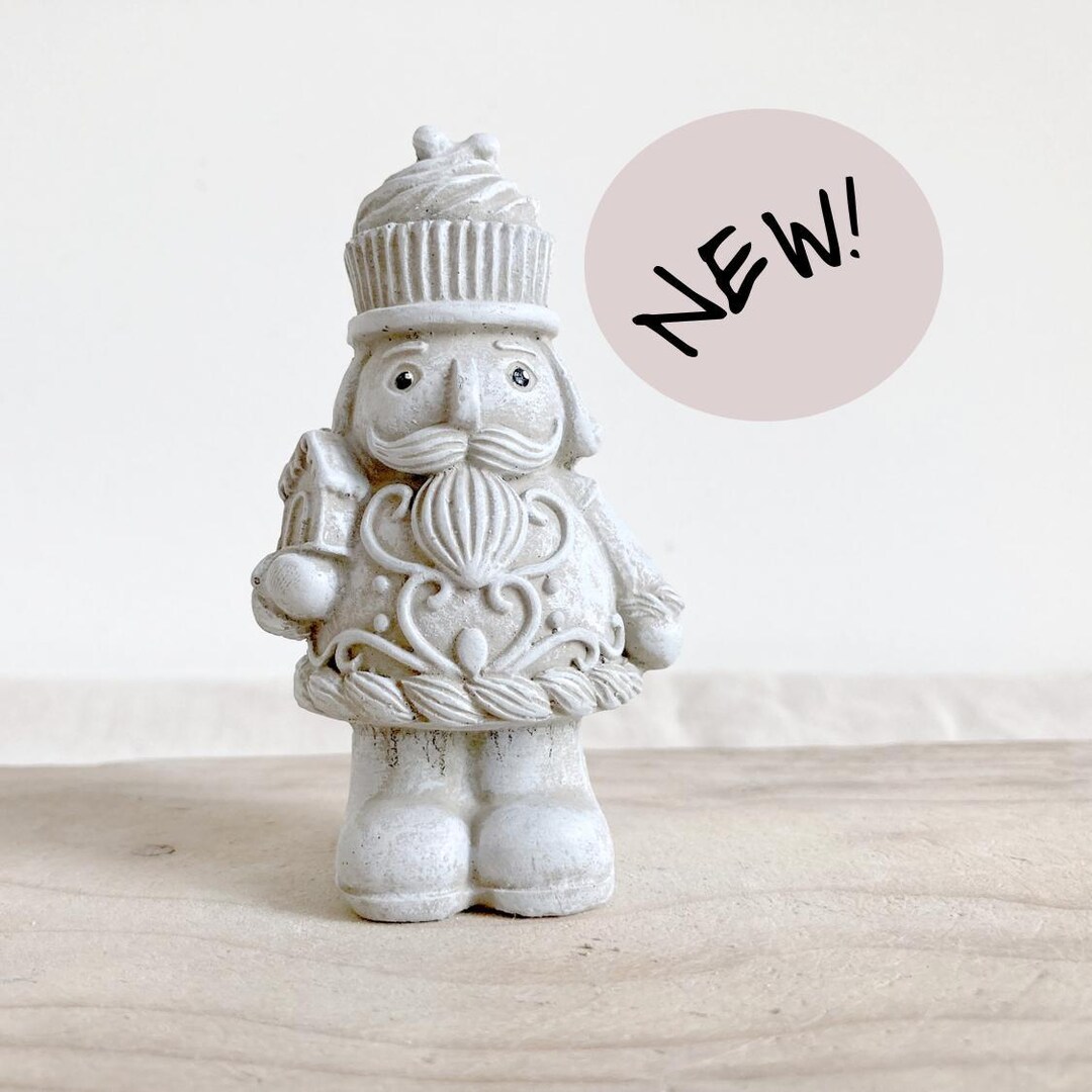 Candy Nutcracker Latex Mold – Reusable Craft Mold for Concrete Resin ...