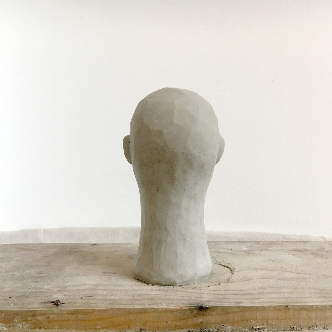 3D Latex Mold for Concrete Plaster Resin and More Modern Human Head ...