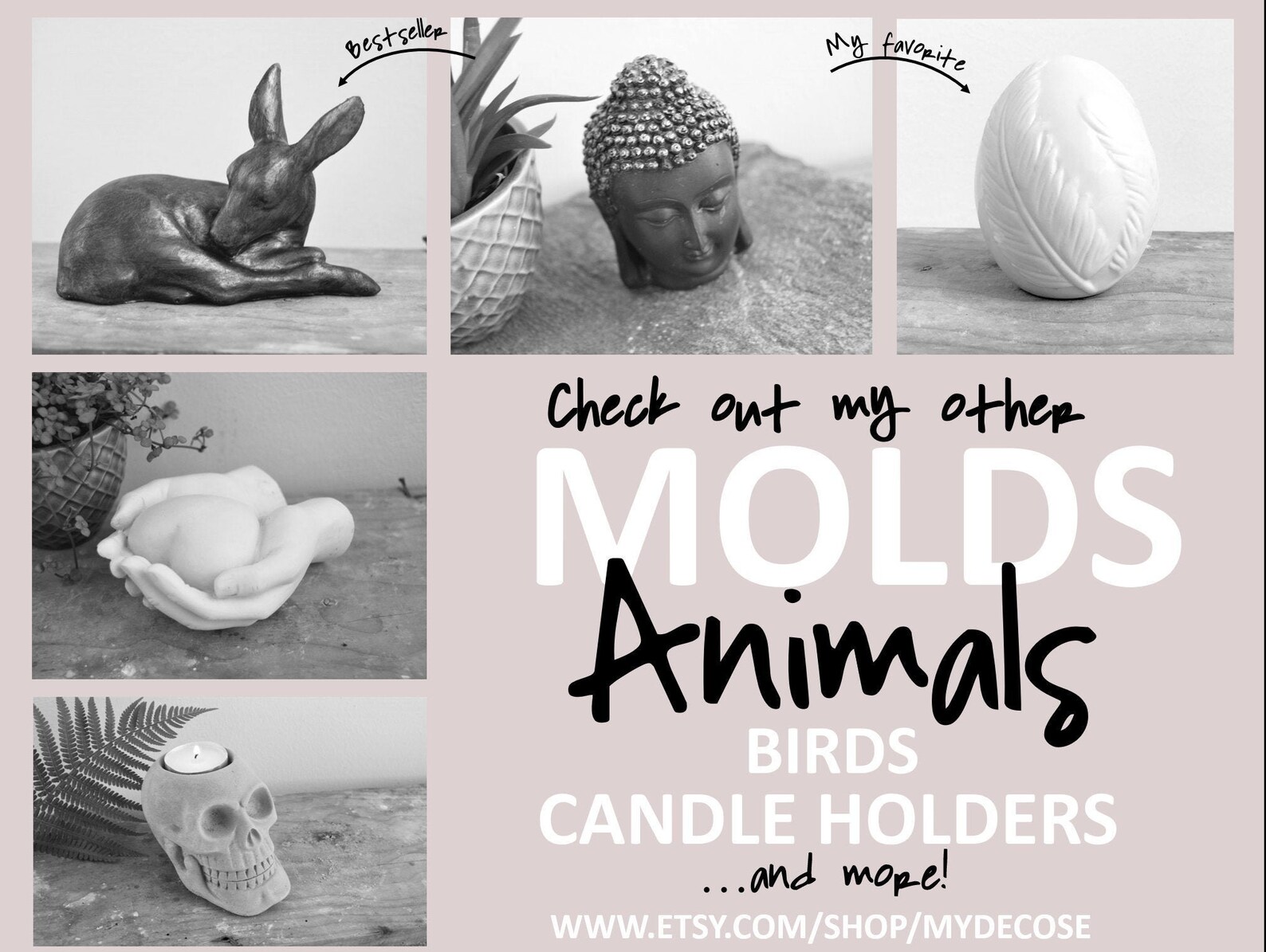 Mold for Concrete Plaster Resin and More Latex 3D Mold Rooster - Etsy