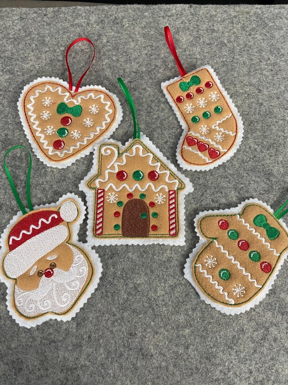 Christmas Cookie Ornaments 2 - Etsy