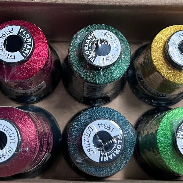 Floriani Embroidery Thread - Etsy