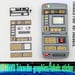 Trek TNG Prop Tricorder Mark VII Labels Grafik Sticker Set Für ...