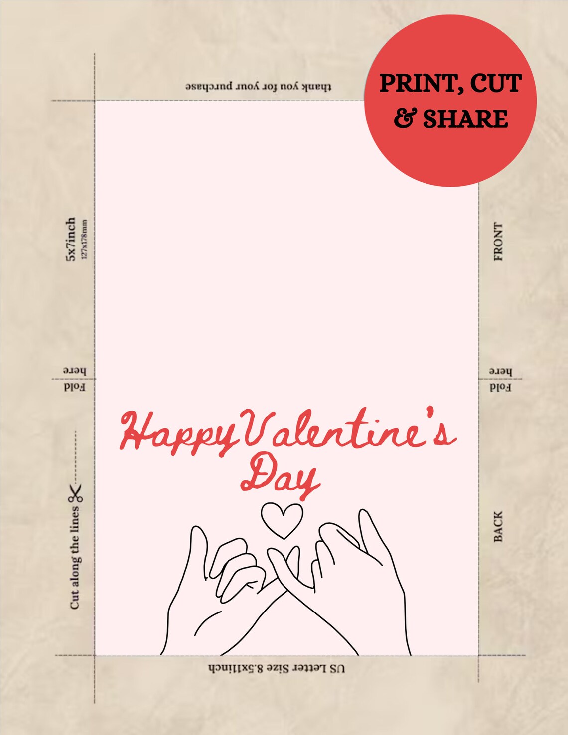 Happy Valentine's Day | Valentine's Day Card | Cute Card | Romantic ...