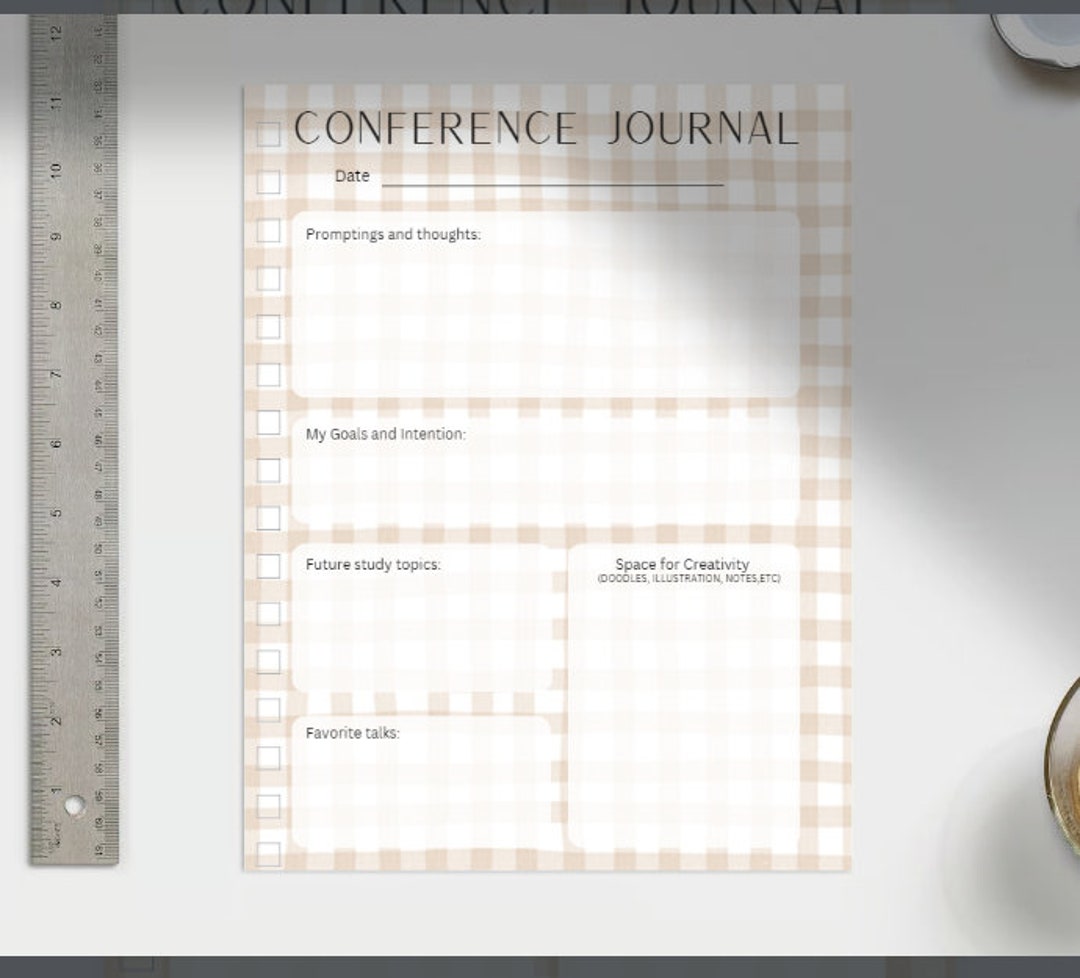 General Conference Journal Page | LDS Conference Journal Page ...