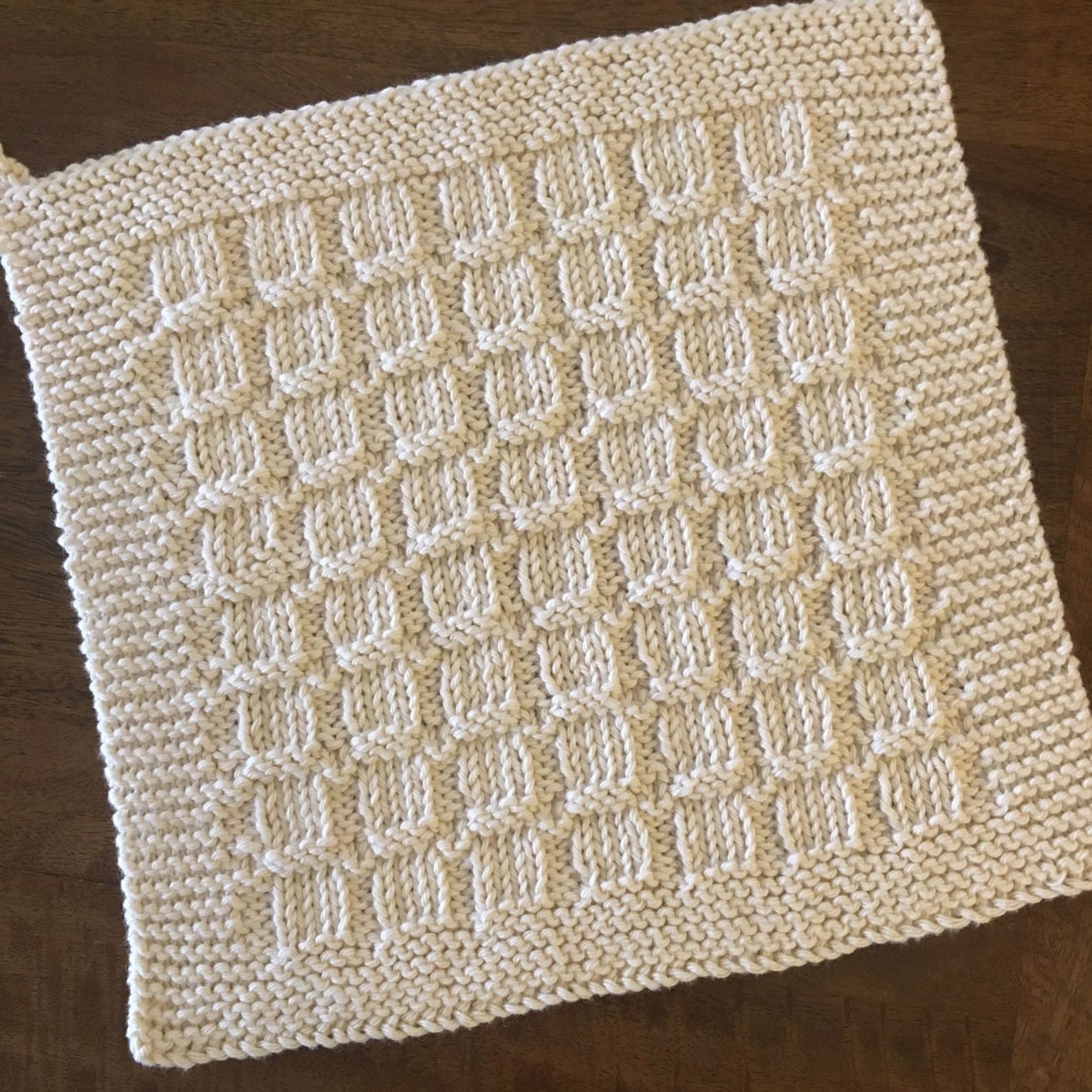 Hand Knitted Dishcloths, Set of 4 - Knitting Pattern - Etsy
