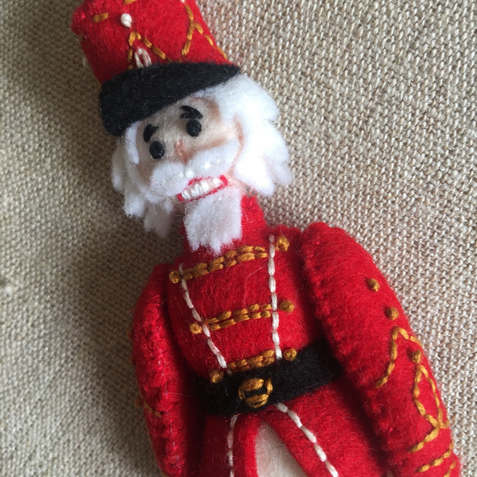 Petite Christmas Decorations No.6 Nutcracker Soldier. Pattern - Etsy UK