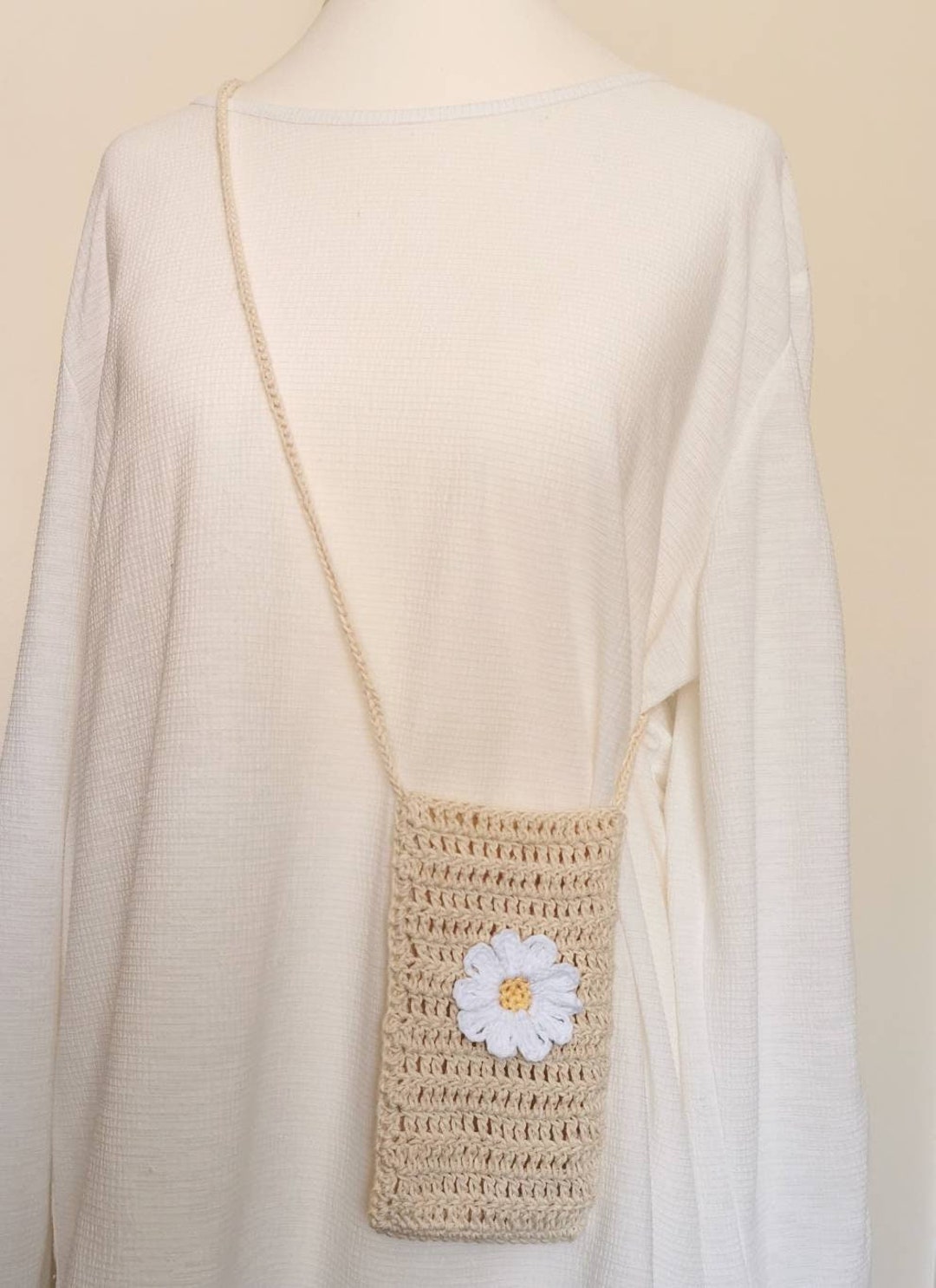 Handmade Mobile Phone Purse/ Mobile Phone Cross Body Bag/cotton iPhone ...