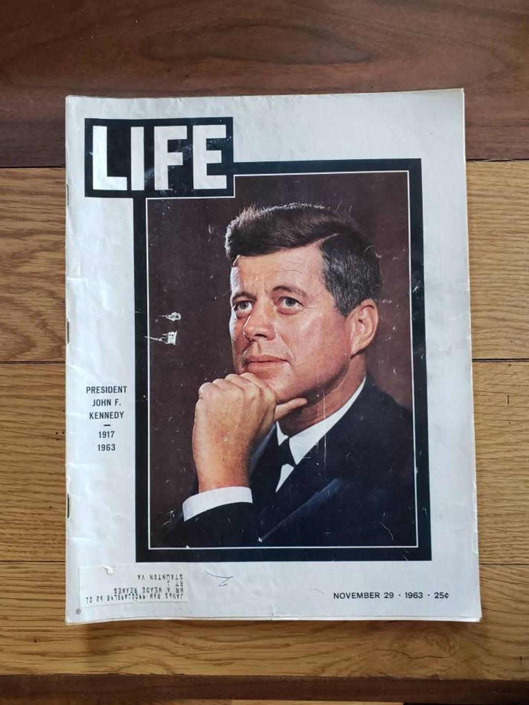 President Kennedy Life Magazine 1963 - Etsy