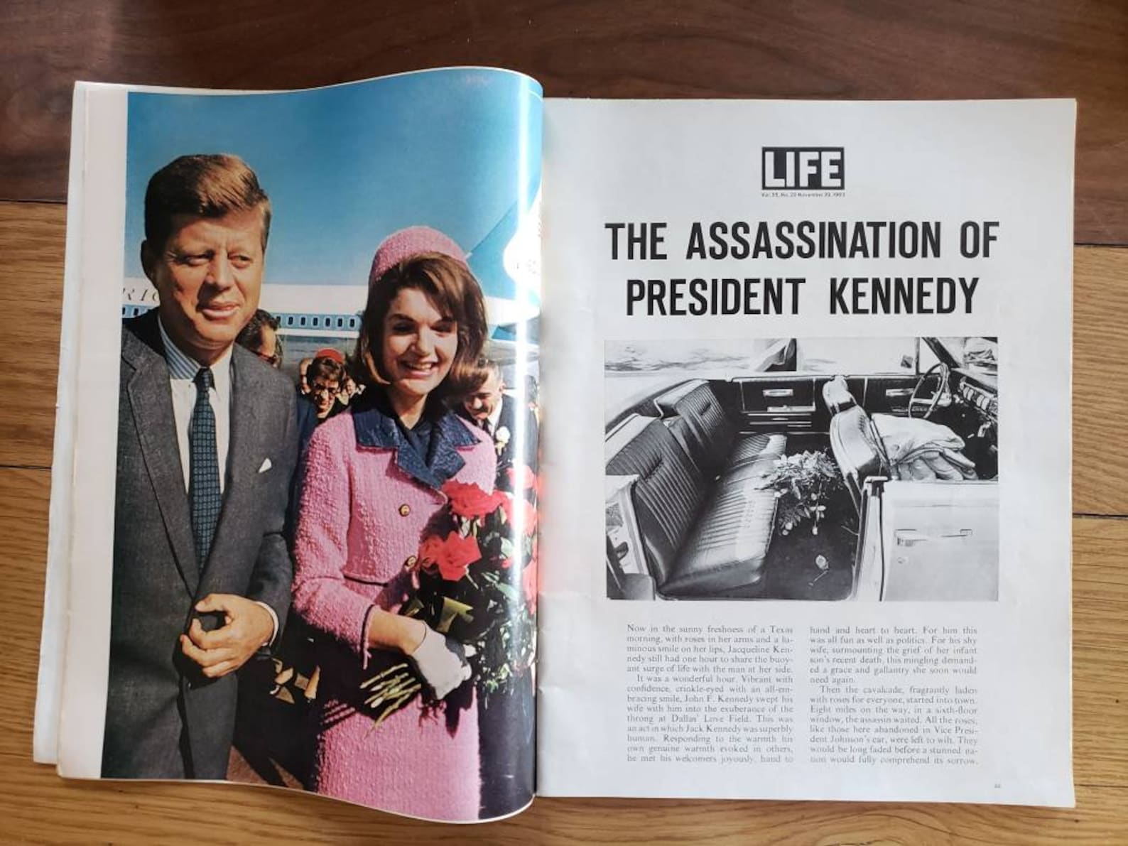 President Kennedy Life Magazine 1963 - Etsy