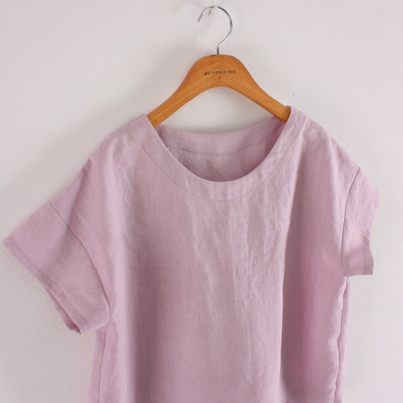 Easy Pattern Drop Shoulder Oversized Basic Top PDF Sewing - Etsy