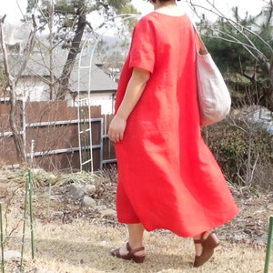 Easy Pattern | Drop Shoulder Oversized Dress PDF Sewing Pattern for ...