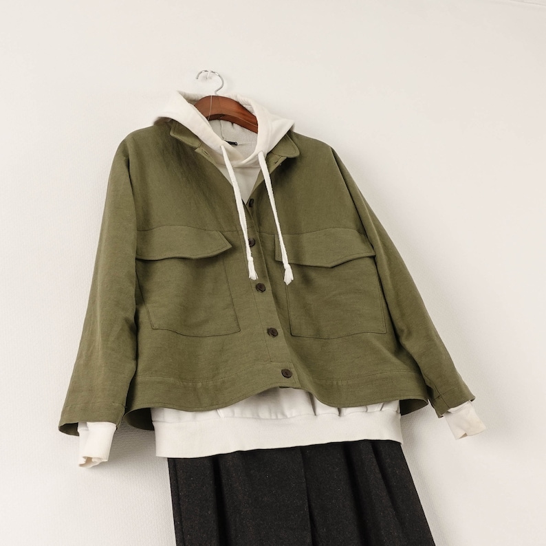 Easy Pattern Oversized Jacket PDF Sewing Pattern for Women - Etsy