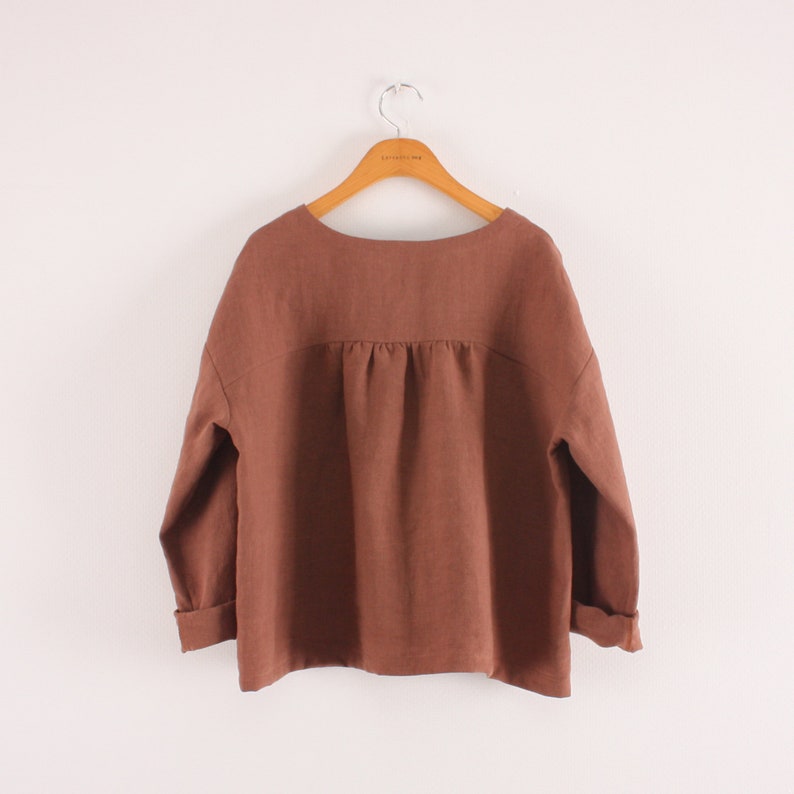 Easy Pattern Drop Shoulder Oversized Top PDF Sewing Pattern - Etsy