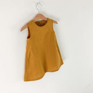 Easy Girl Pattern | A Line Sleeveless Dress PDF Sewing Pattern for Girl ...