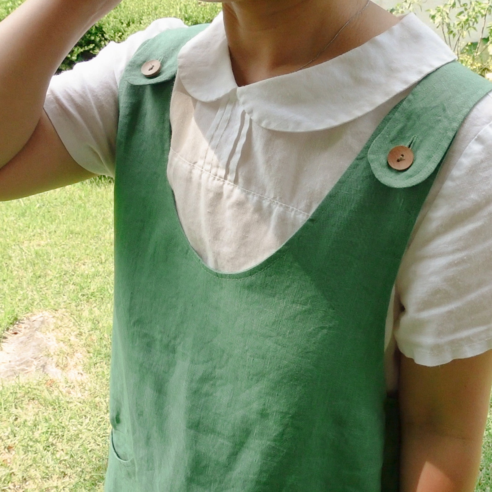 Easy Pattern A Line Overall Dress PDF Sewing Pattern for Women Dress ...