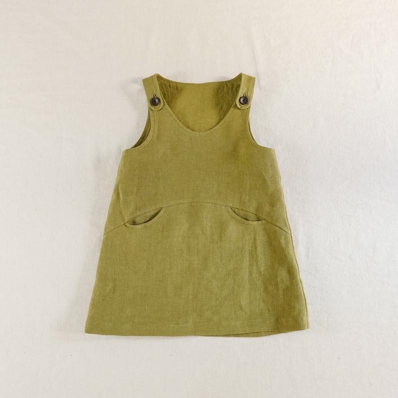 Easy Girl Pattern A Line Overall Jumper Dress PDF Sewing - Etsy