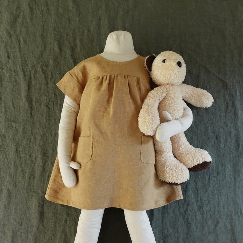 Girl and Baby PDF Sewing Patterns Drop Shoulder Dress Top - Etsy