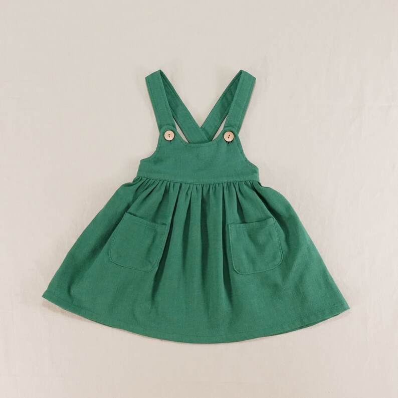 Girl and Baby Pinafore Dress Pattern Apron Dress PDF Sewing | Etsy