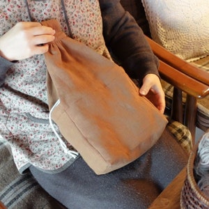 Bucket Bag Sewing Pattern | Drawstring Bag Sewing Pattern | Project ...