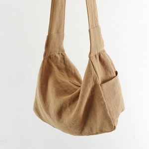 Side Pocket Shoulder Bag Sewing Pattern | Hobo Bag Easy Sewing Pattern ...