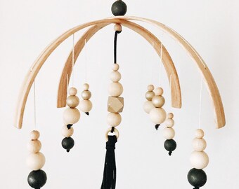 Wooden mobile | Etsy