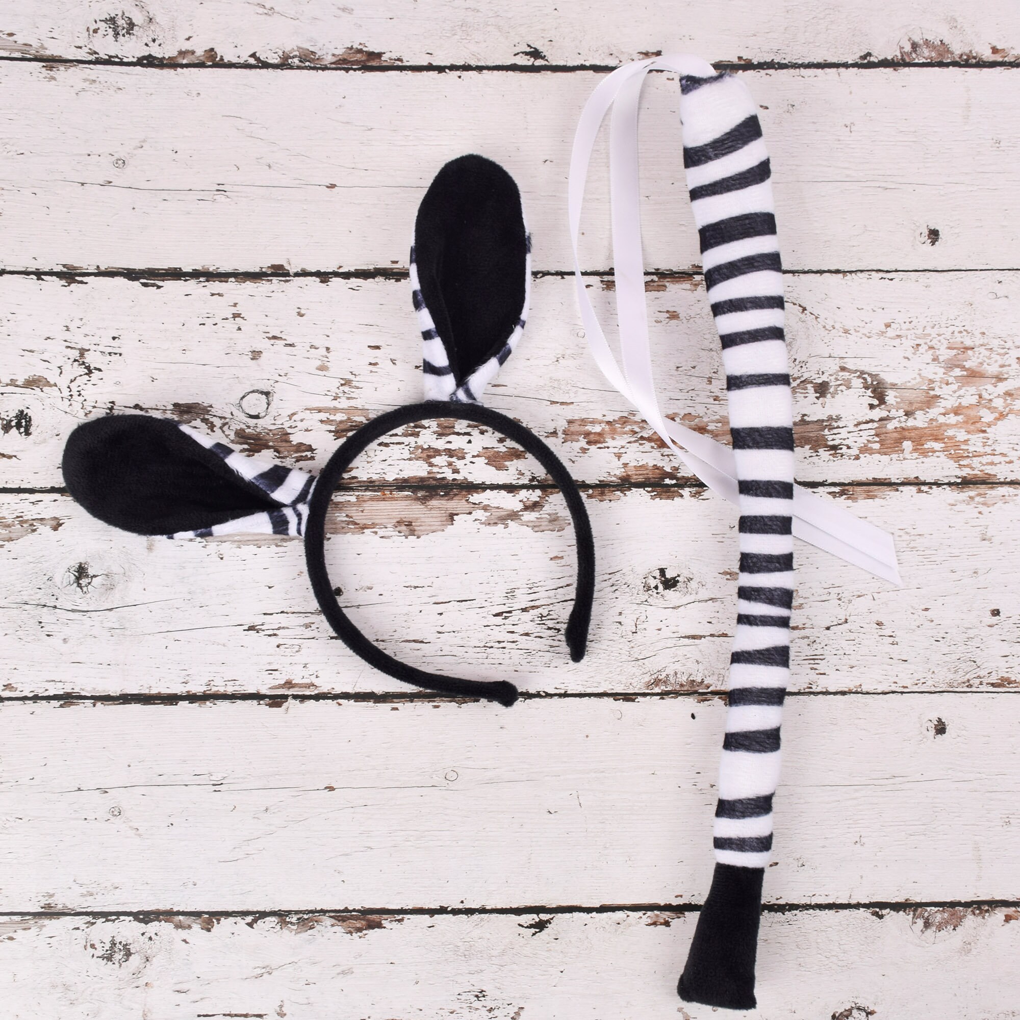 Zebra/leopard/tiger Ears and Tail Set Jungle Zoo Animal Theme - Etsy UK