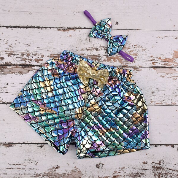 Mermaid Shorts - Etsy