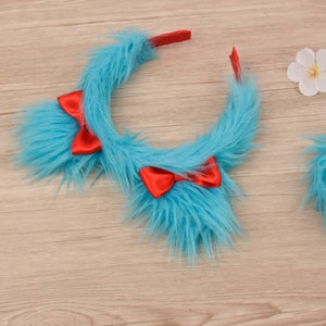 Thing 1 and Thing 2 Inspired Headband,girls Dress up Headband,party ...