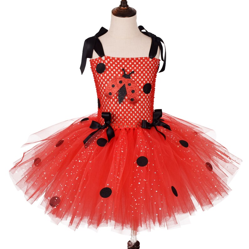Ladybug Tutu Costume for Girlskids Birthday Party Tutu - Etsy