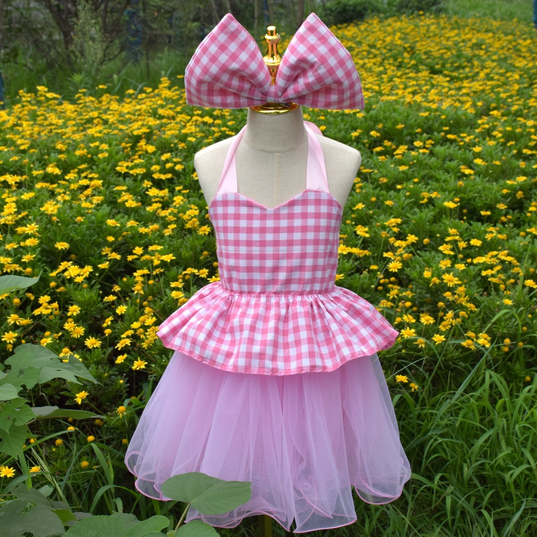 Girls Princess Party Dress for Pink Costume Dress Upbarbie - Etsy