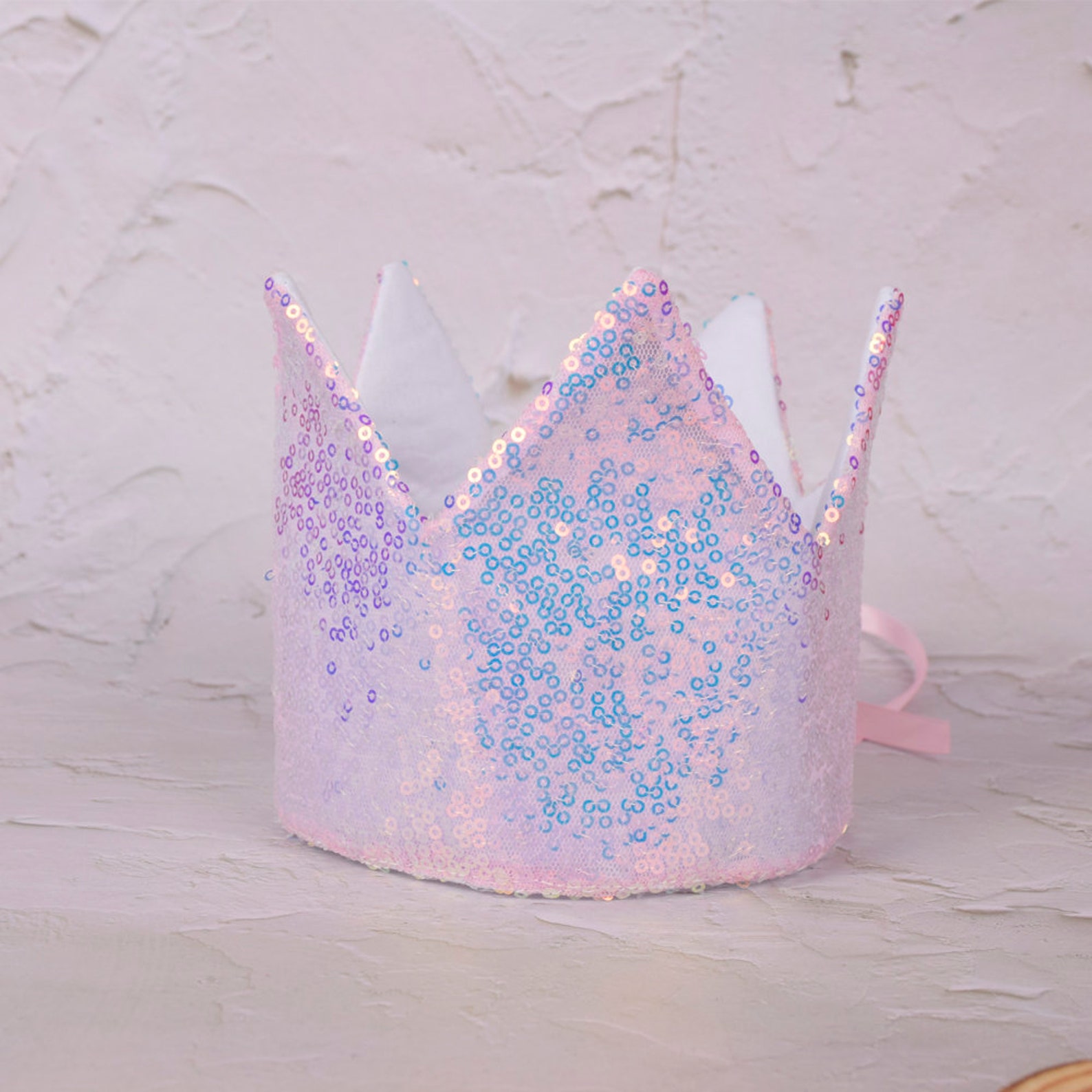 Birthday Crown Velvet Crown Dress Up Princess Crownsequins | Etsy