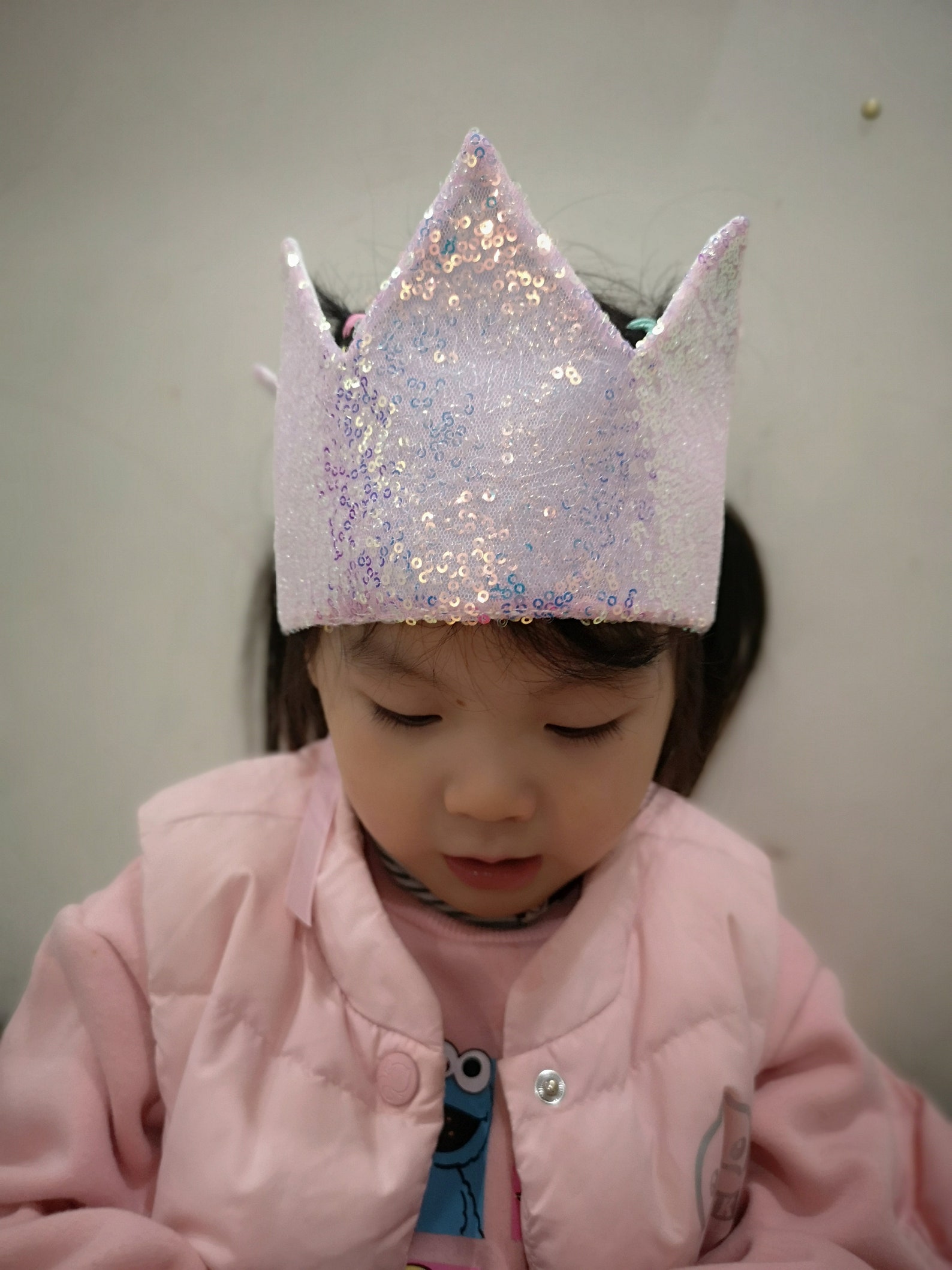 Birthday Crown Velvet Crown Dress Up Princess Crownsequins | Etsy