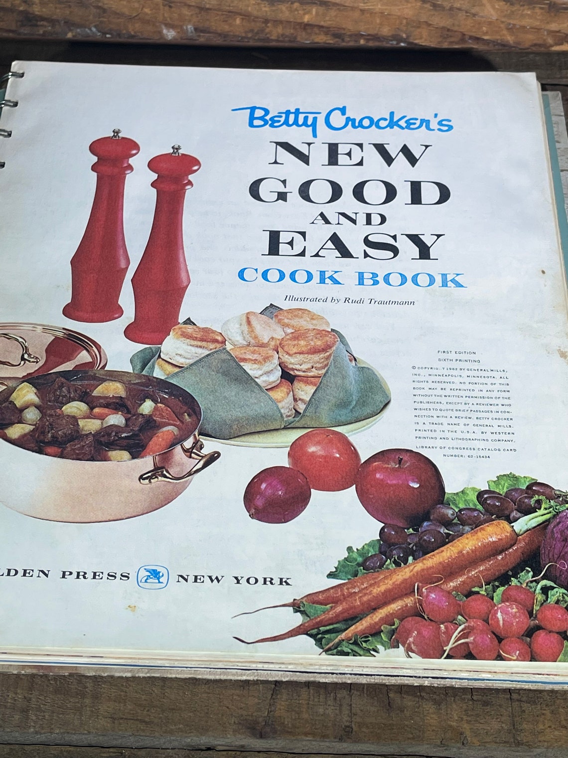 Betty Crocker's New Good and Easy Cook Book 1962 Vintage Cookbook FREE ...