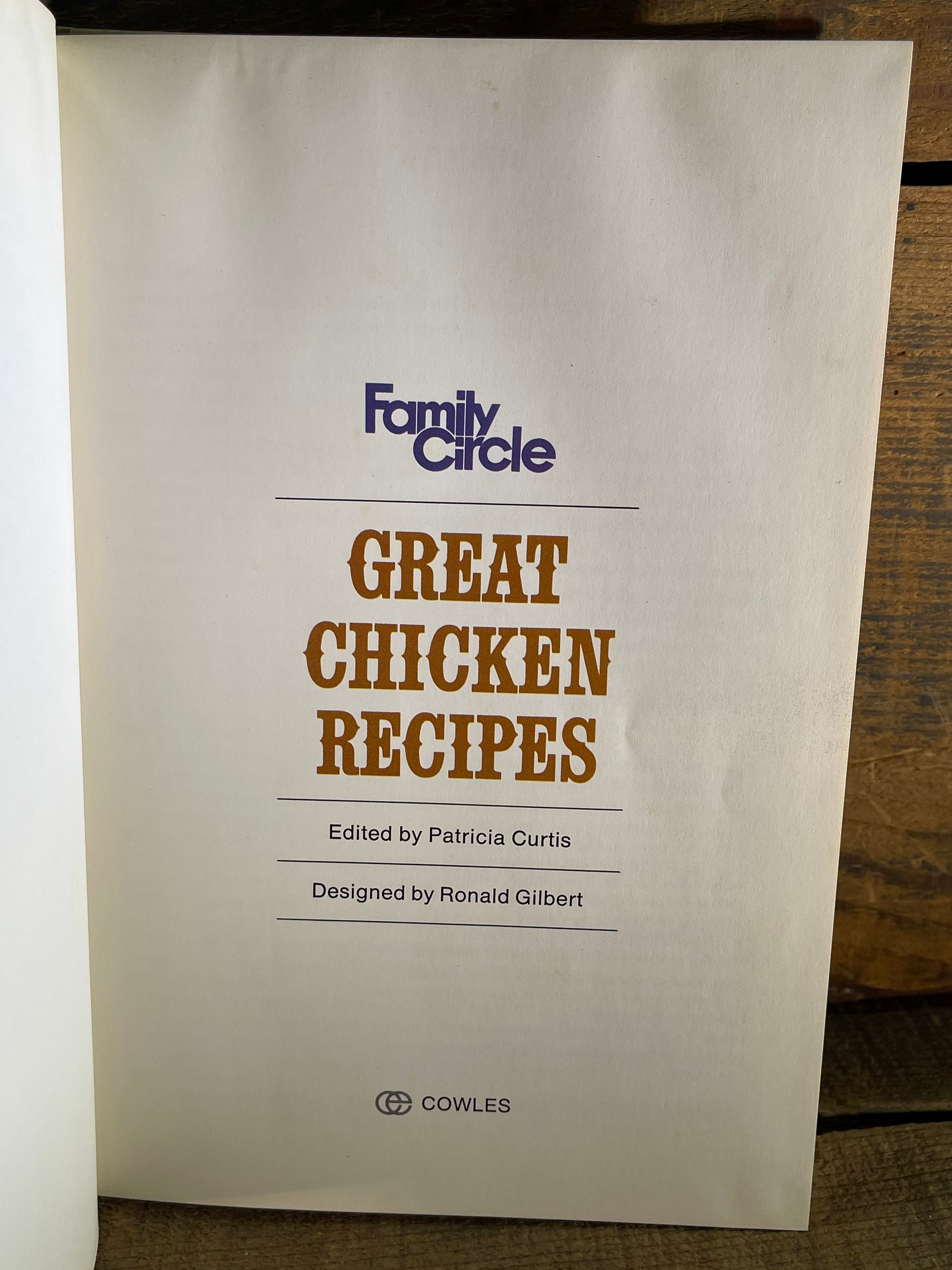 Family Circle Great Chicken Recipes Vintage Cookbook 1968 | Etsy