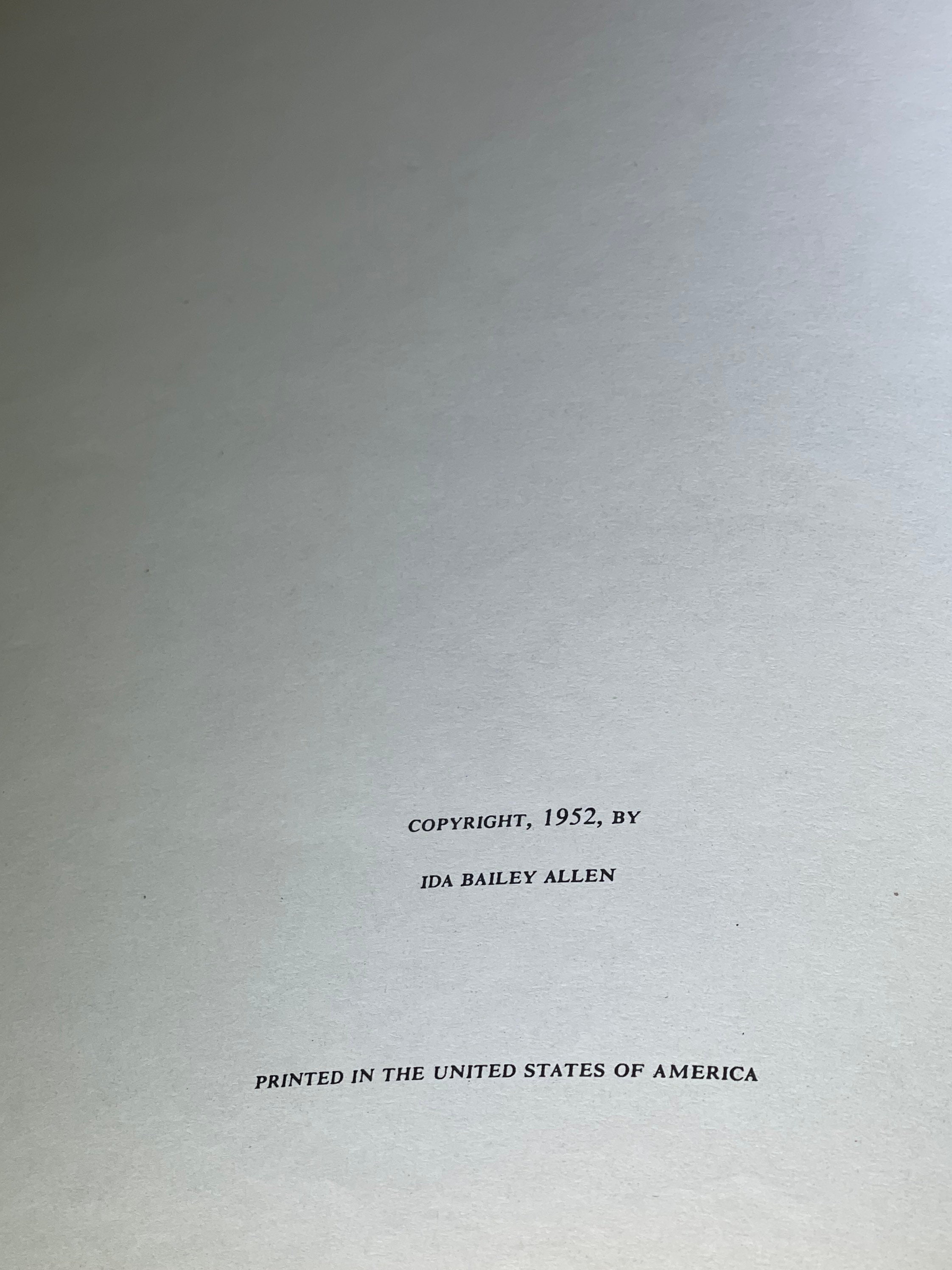 Ida Bailey Allen's Step-by-step Picture Cook Book * 1952 * Vintage ...