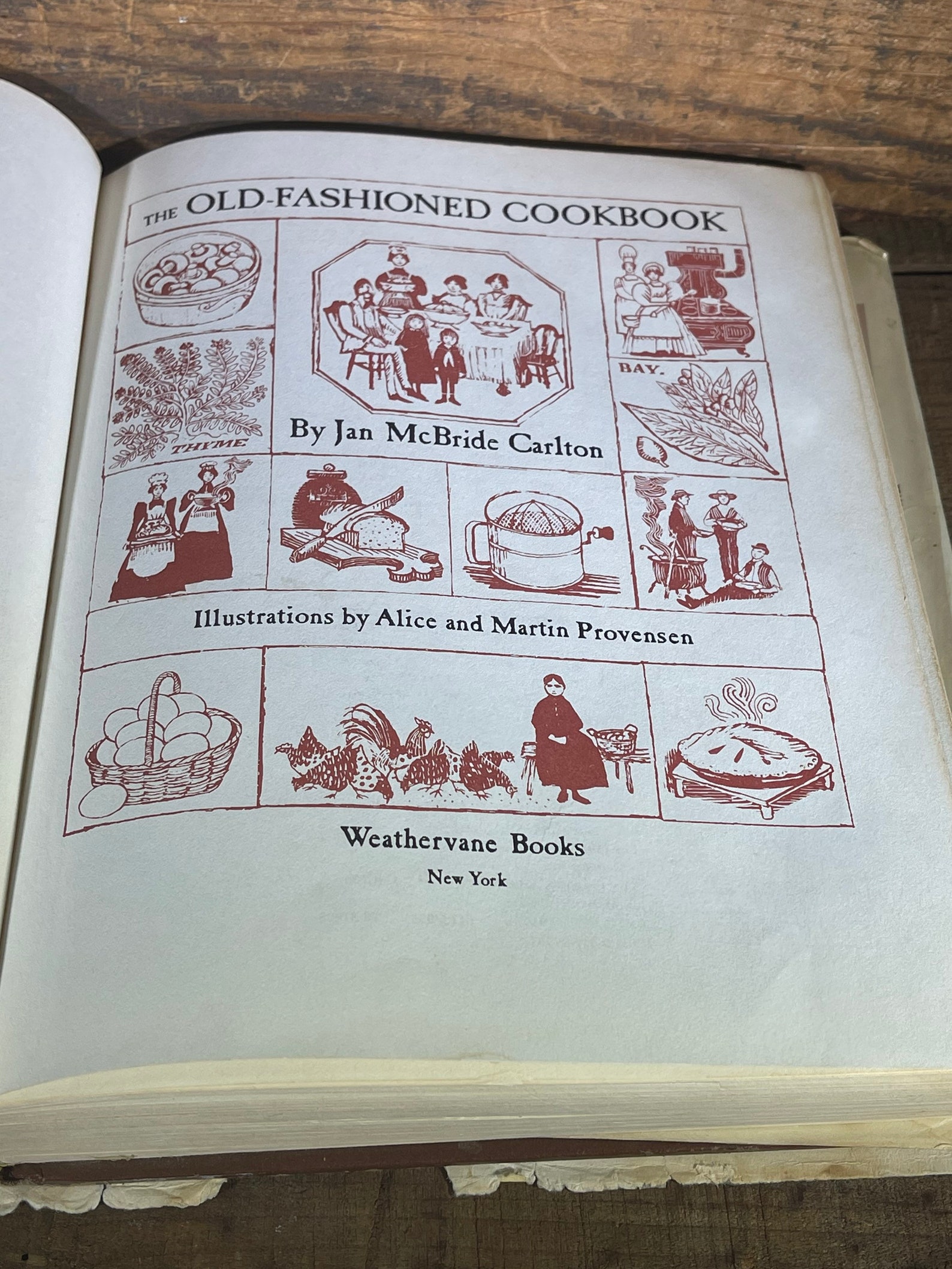 The Old-fashioned Cookbook by Jan Mcbride Carlton * 1975 * Vintage ...