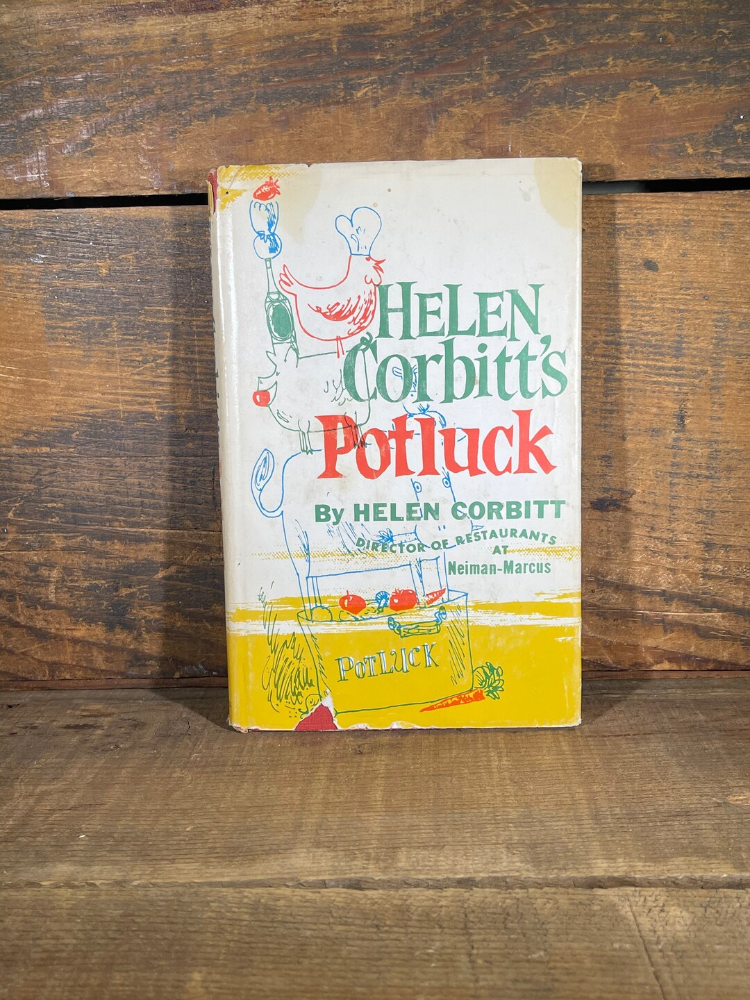 Helen Corbitt's Potluck * First Printing 1962 * Vintage Cookbook * FREE ...