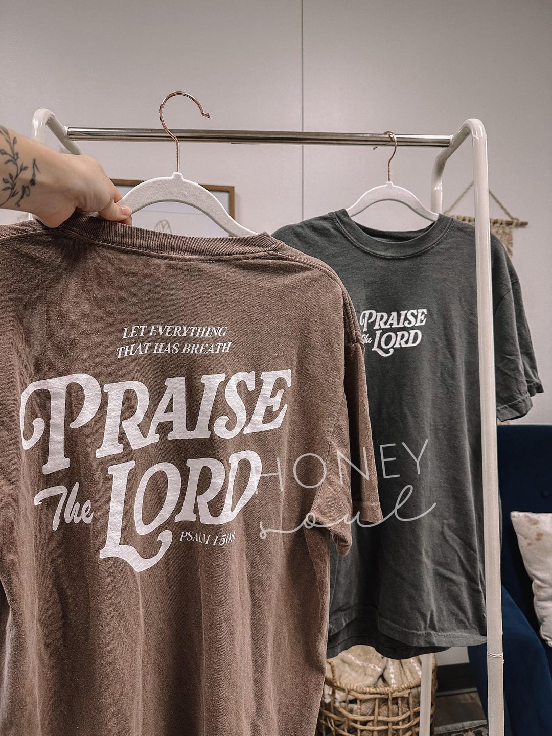 ORIGINAL Let Every Breath Praise the Lord Tee | Screen Print Tshirt ...