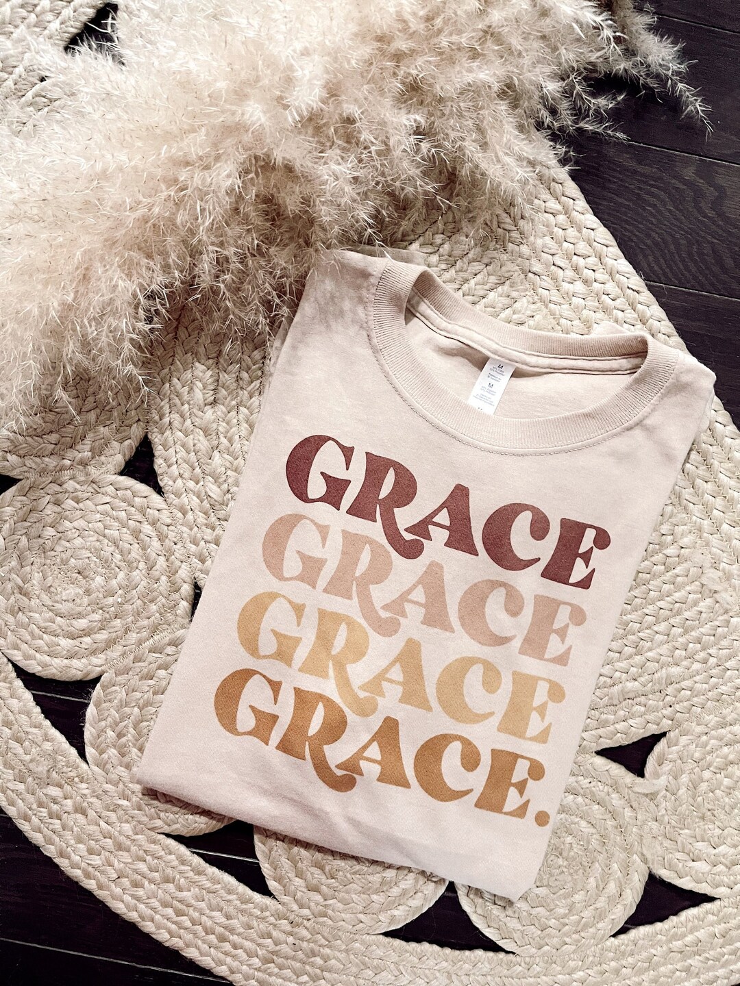 Grace Graphic Tee Sublimation Grace Tee Grace on Grace - Etsy