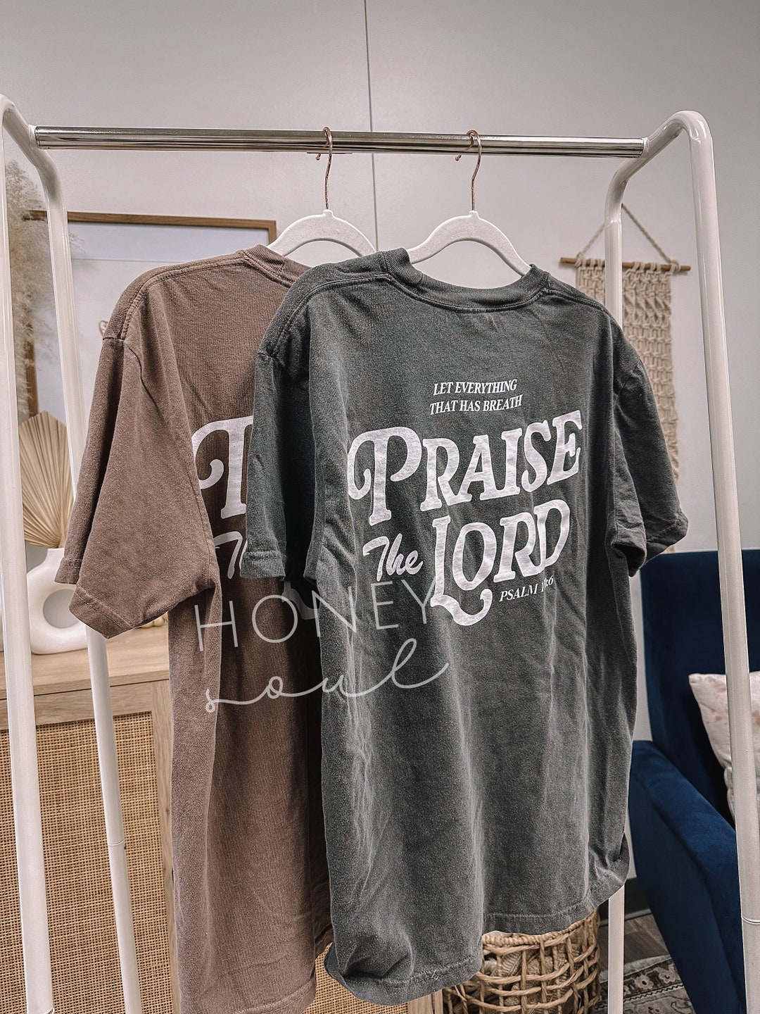 ORIGINAL Let Every Breath Praise the Lord Tee Screen Print Tshirt ...