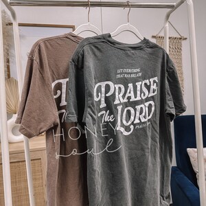 ORIGINAL Let Every Breath Praise the Lord Tee Screen Print Tshirt ...