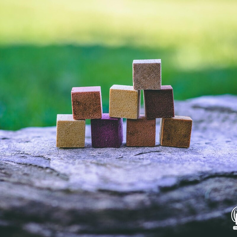 Wood Bunnies on Block - Etsy
