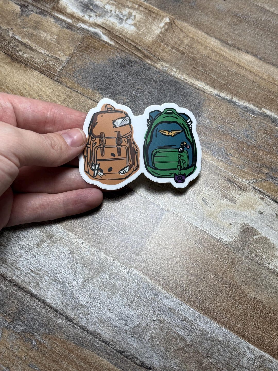 Last of Us Sticker/last of Us Backpacks/last of Us - Etsy