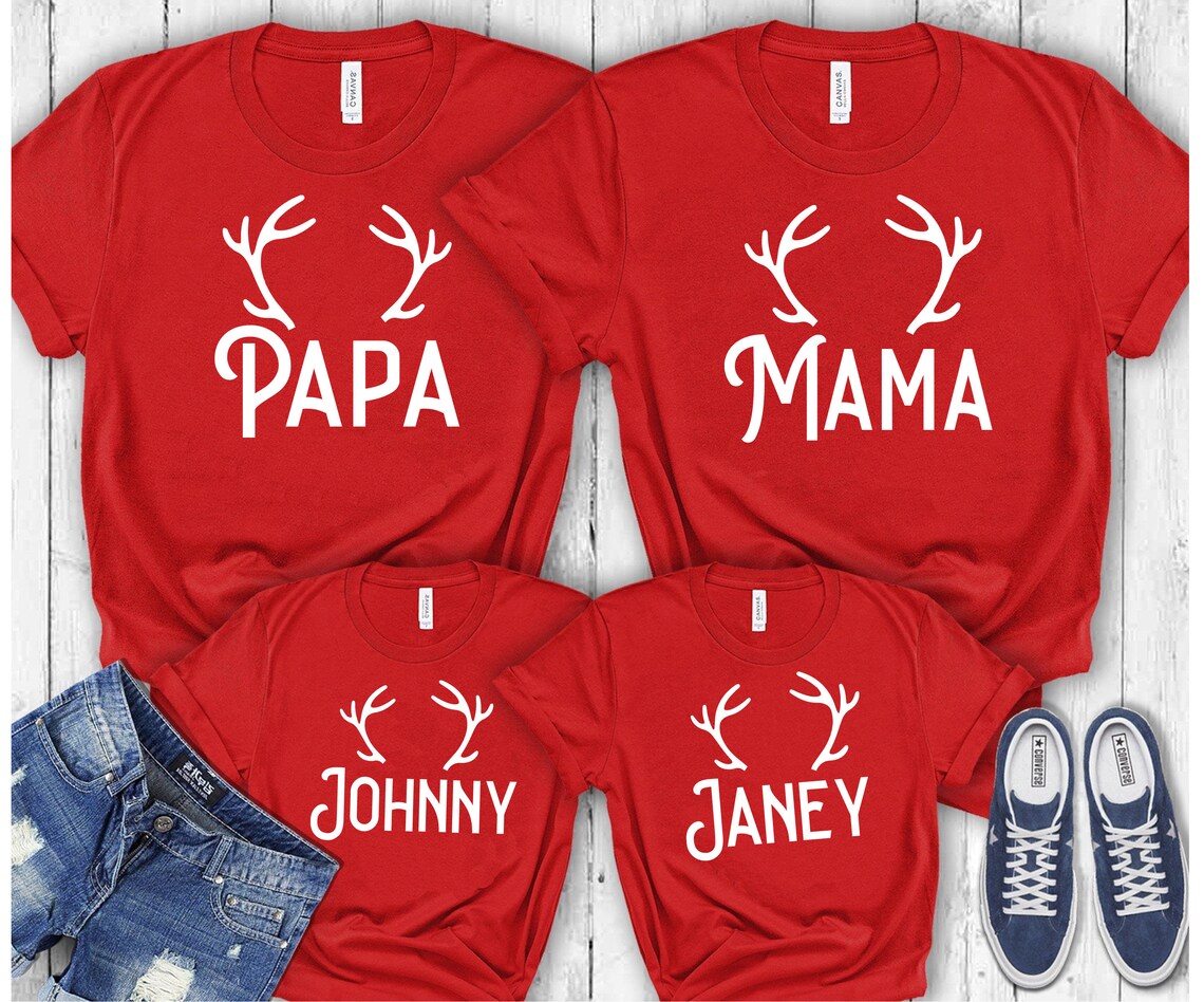 Family Christmas Shirts | Personalized Christmas Shirts | Matching ...