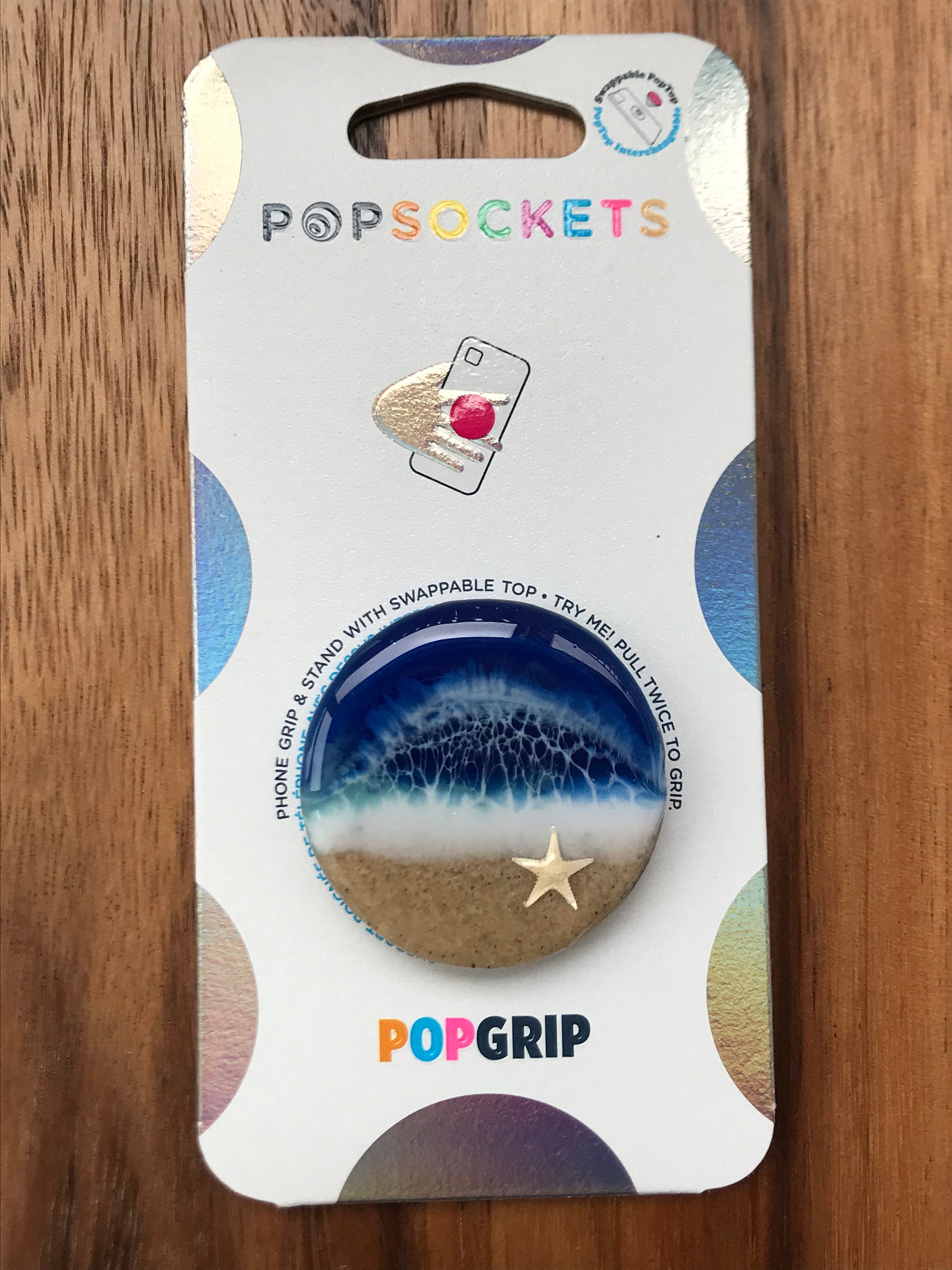Tiny Beach Authentic PopSocket™ PopGrip Phone Grip Soporte y - Etsy España