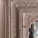 Indian Handcarved Wooden Wall Mirror, Jharokha Mirror, Distressed ...
